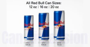 Red Bull Can Dimensions: Size & Height (2026)