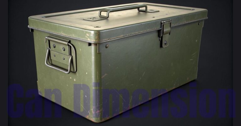 Ammo Can Dimensions: Size, Height and Length