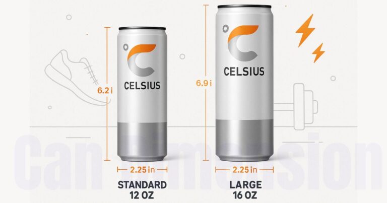 Celsius Can Dimensions (2026)