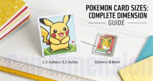 Pokémon Card Dimensions (2026)