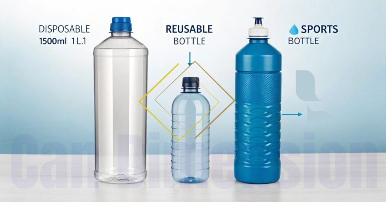 Water Bottle Dimensions: Size, Height, and Length